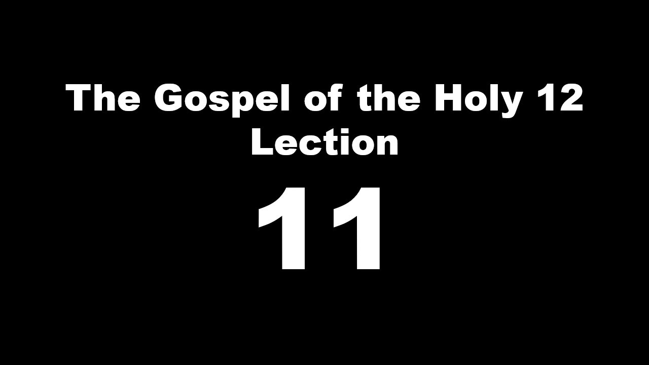 The Gospel of the Holy 12 Lection 11 - YouTube