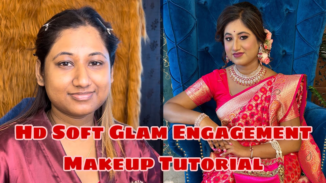 HD Soft glam Engagement Makeup Tutorial @arpitamakeupartist5 - YouTube