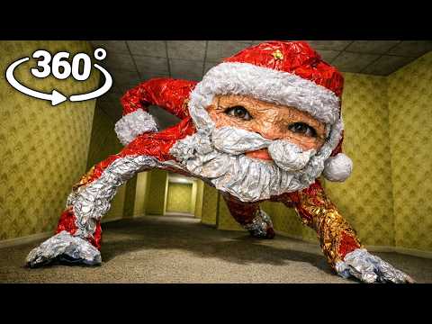 Goo Goo Gaga Meme – Backrooms im 360°-Video | VR / 8K | (GoGo GaGa Santa Meme)