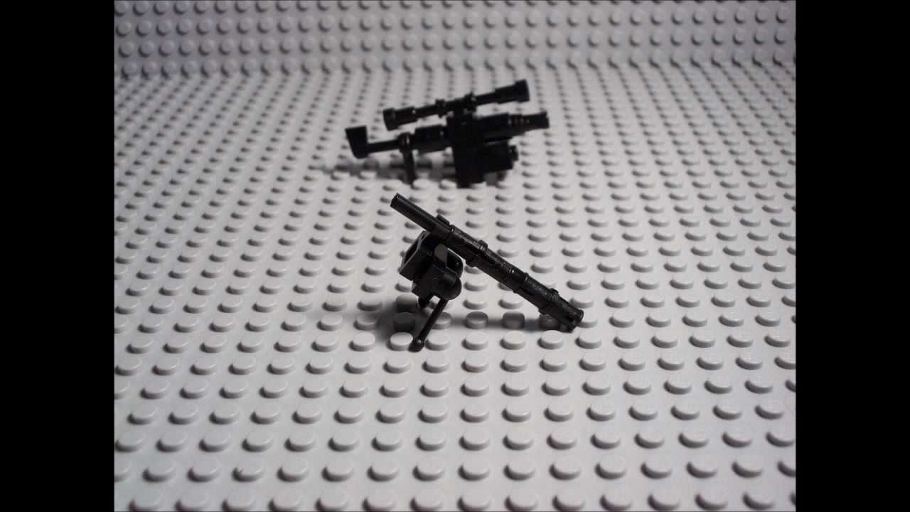 How to build a lego sniper rifle (M200 Intervention) - YouTube
