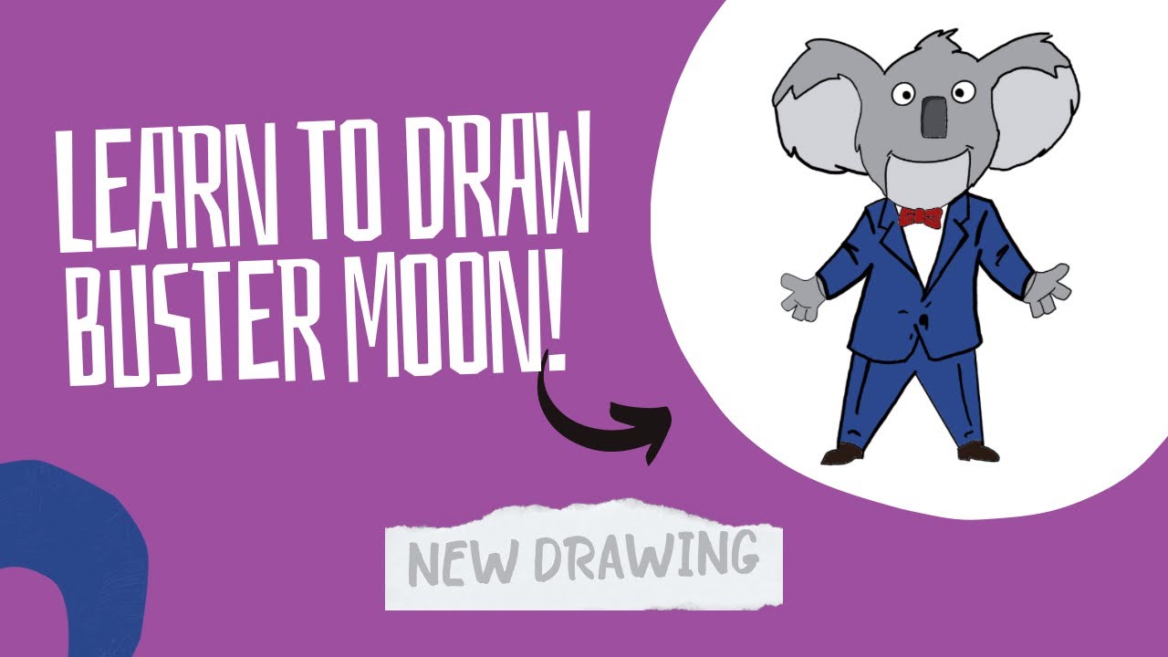 How to Draw.. Buster Moon! - YouTube