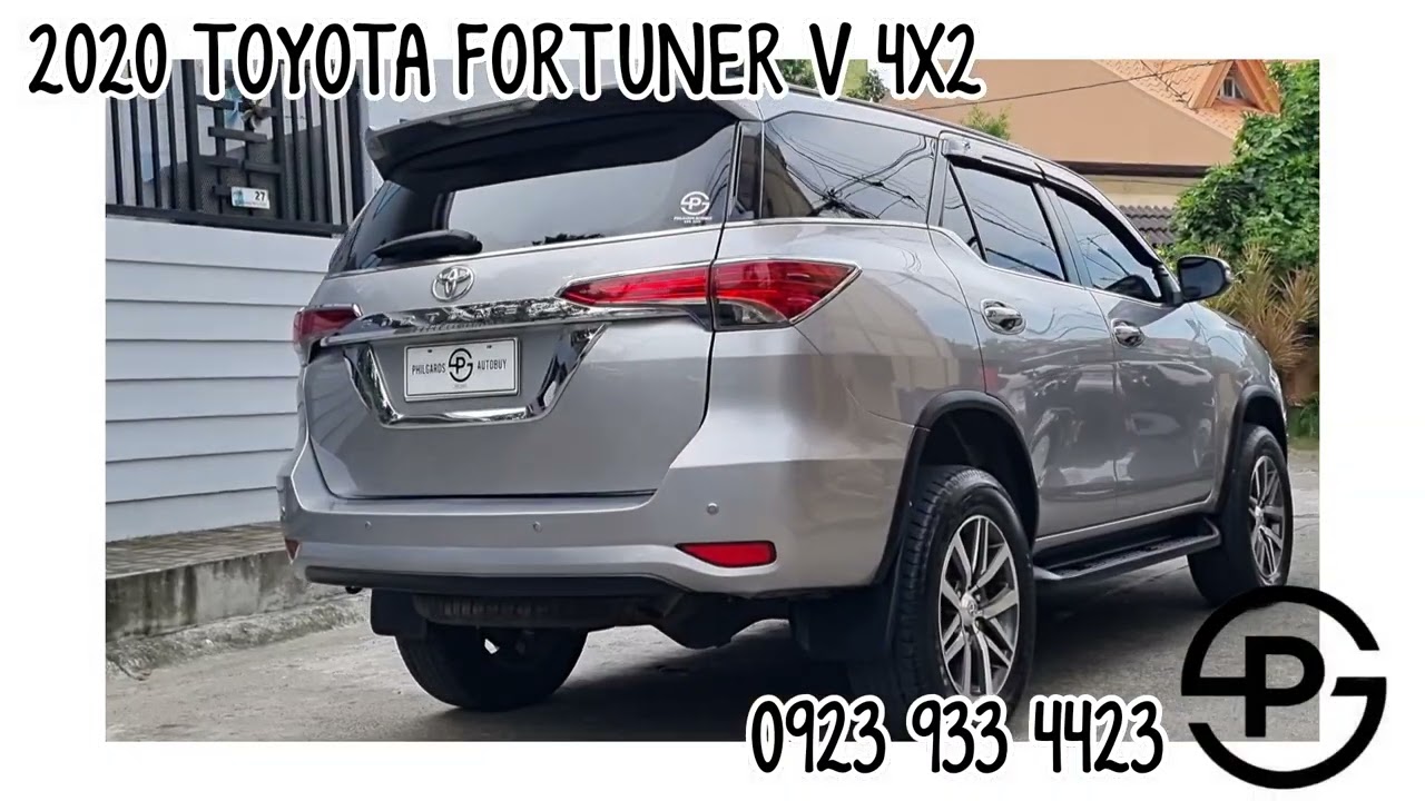 2020 TOYOTA FORTUNER V 4X2 IN SILVER METALLIC (AUGUST 2022) - YouTube
