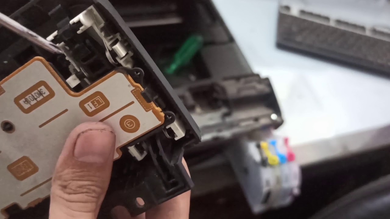 Brother Printer error "Close Ink cover " error in dcp - J140,J125,195c ...