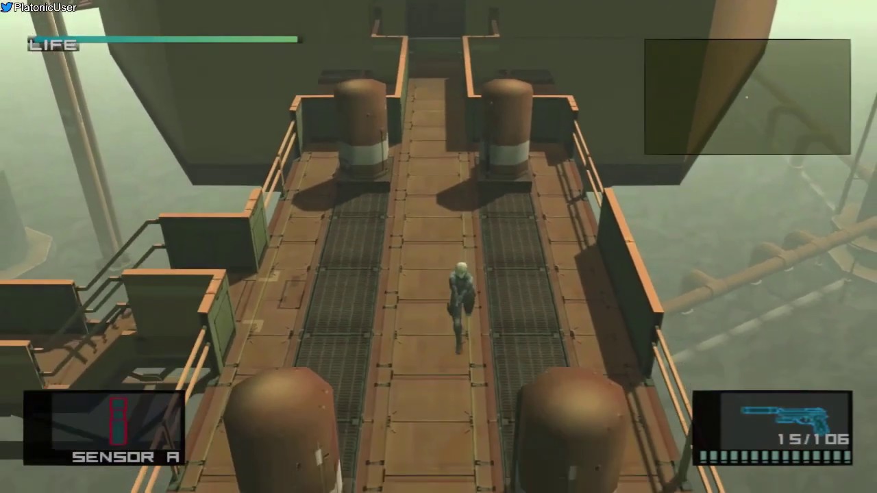 MGS2 - EF Connecting Bridge, Damage Cancel Mines, Very Easy (Version 0 ...