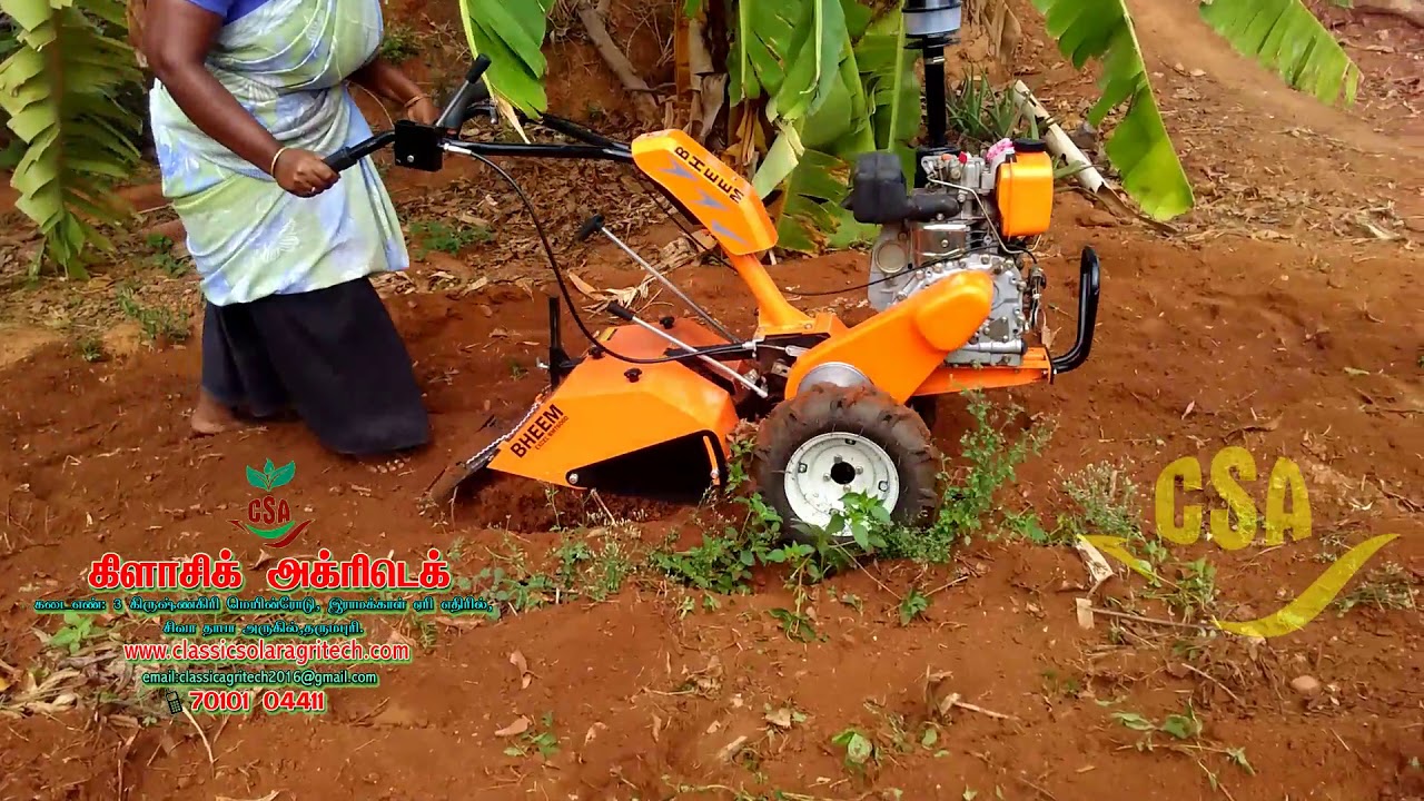 Bheem excel weeder diesel 6.5 HP/Classic Solar Agritech /Classic ...