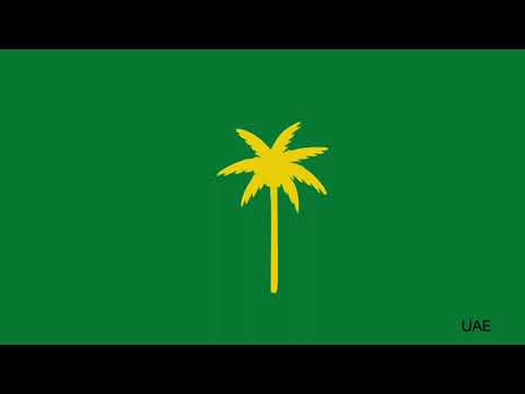 Asia flag animation but every country is imperialist