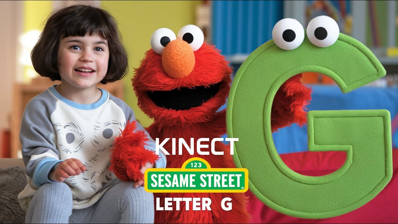 Kids Playing Kinect Sesame Street TV — Letter G - YouTube