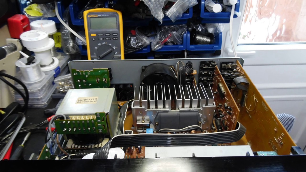 Technics SU-880 Amplifier Repair - YouTube