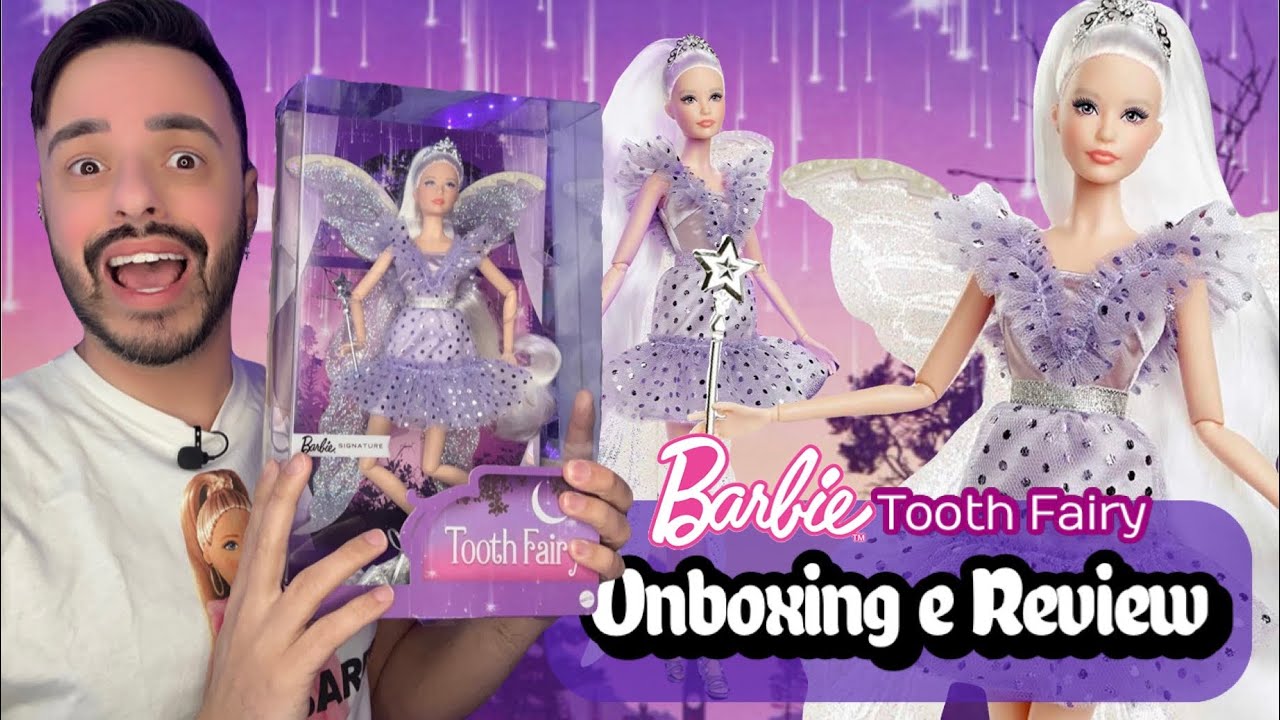 Barbie Signature Tooth Fairy Doll - Unboxing e Review PT BR - YouTube