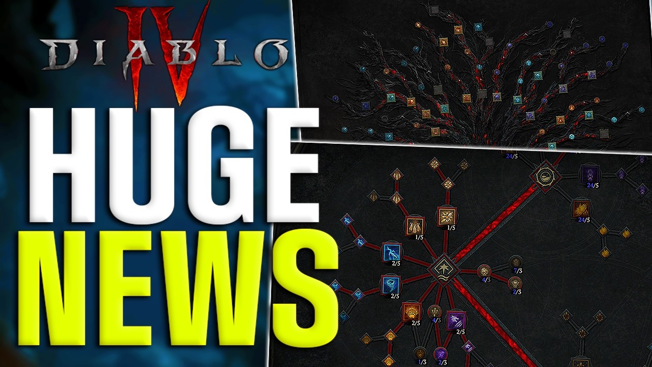 Diablo 4's SKILL TREE OVERHAUL IS COMING! (Huge Reveals) - YouTube