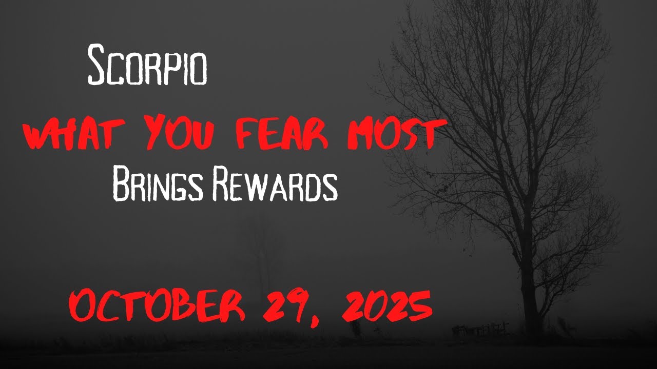 ♏Scorpio, What You Fear Most Is Where Your Reward Awaits 🌒 - YouTube