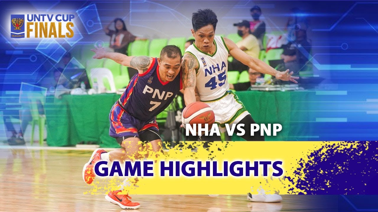 Game Highlights: NHA Home Masters vs PNP Responders | UNTV Cup Battle ...