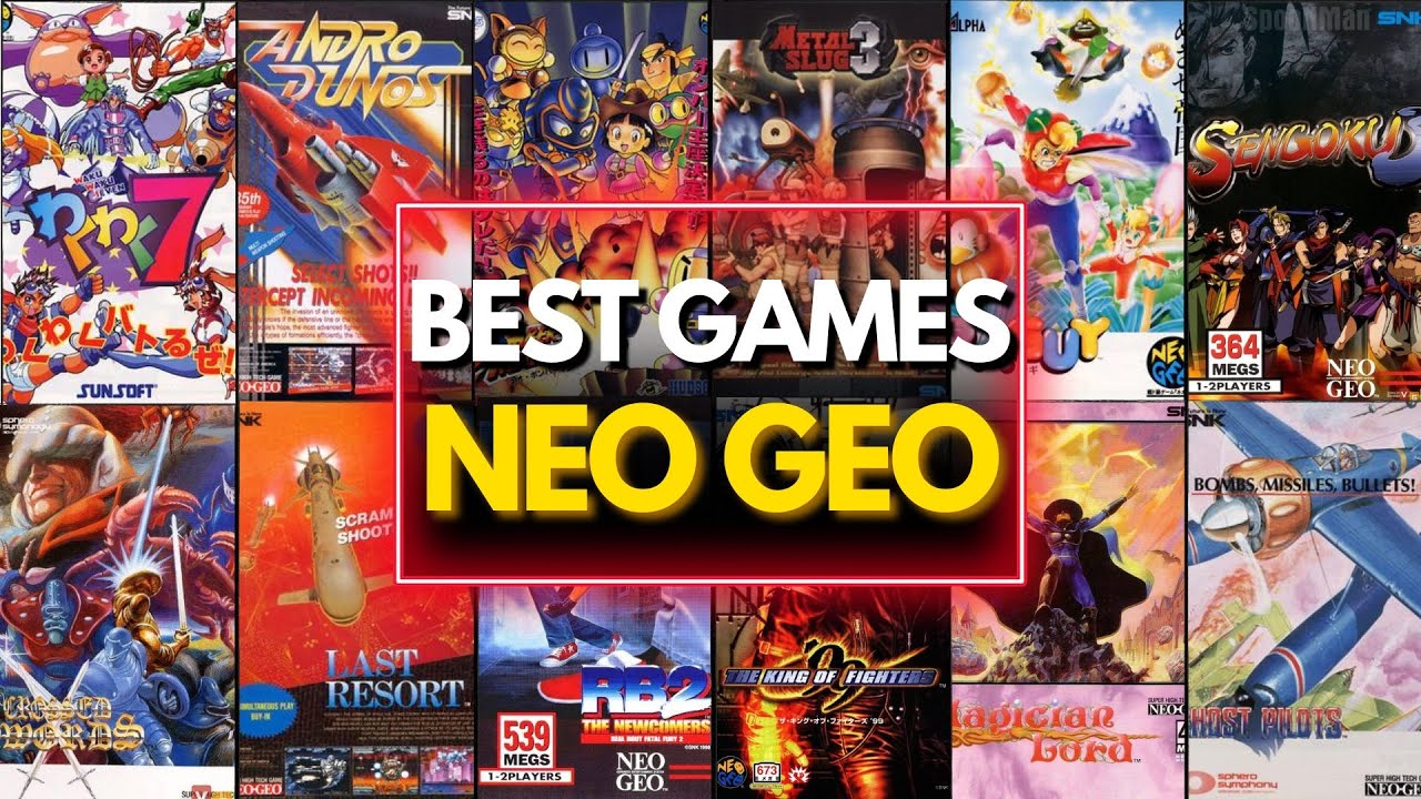 TOP 55 BEST NEO GEO GAMES That Defined Arcade History! - YouTube
