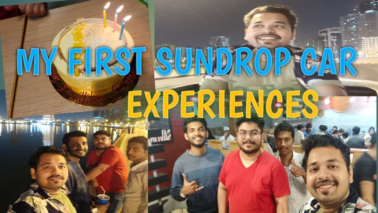 My First Experience Sundrop Car in Dubai!! প্রথম বার জীবনে এত মজা পেলাম ...