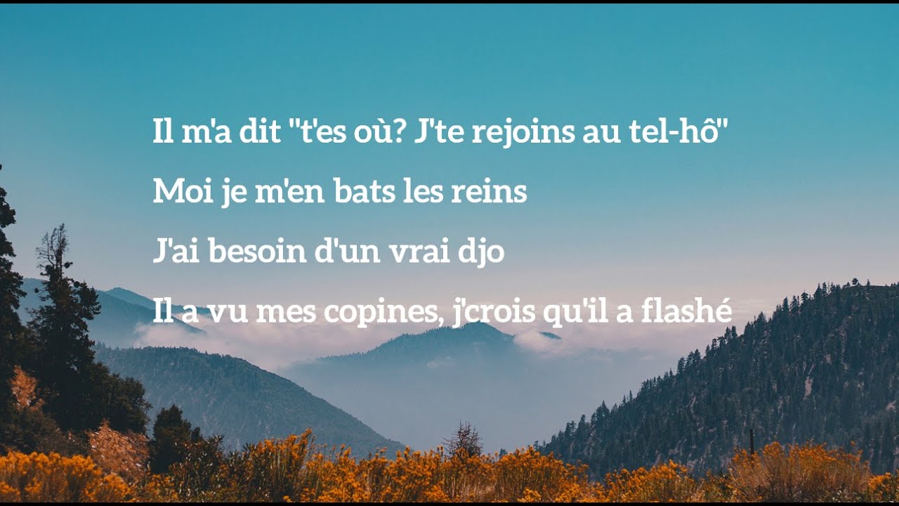 Aya Nakamura- Copines/Karaoké version (with lyrics) - YouTube