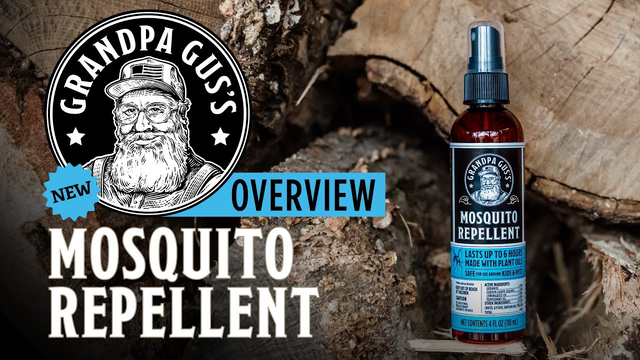 Grandpa Gus's Mosquito Repellent Spray (Overview) - YouTube