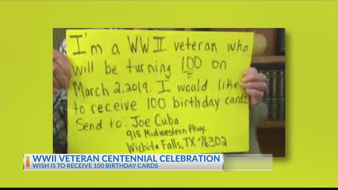 100 year old WWII vet - YouTube