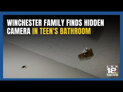 Hidden Camera Found in Teen's Bathroom