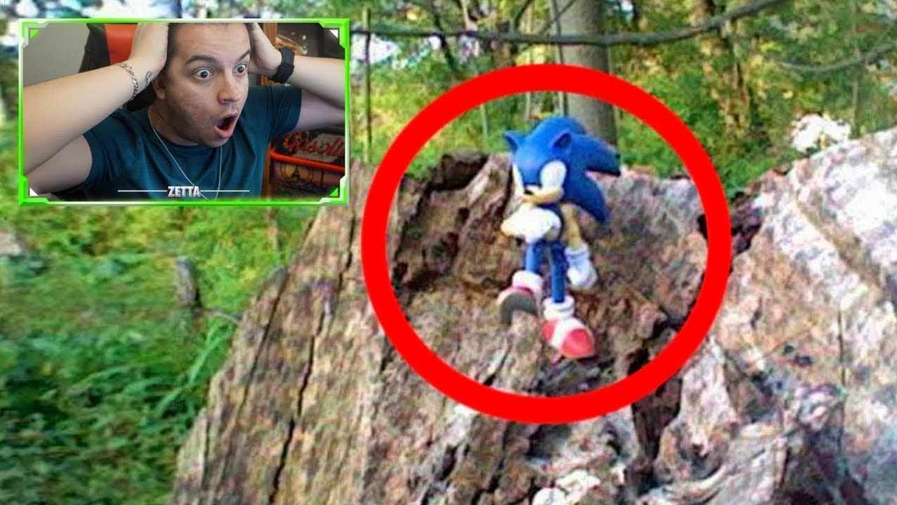 SONIC DE LA PELICULA CAPTADO EN CAMARA Y VISTO EN LA VIDA REAL | SONIC ...