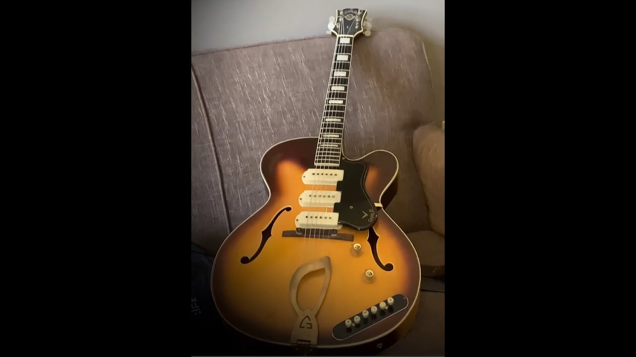 Blessing of Charlie Gracie's Guild Stratford X-350 Guitar - YouTube