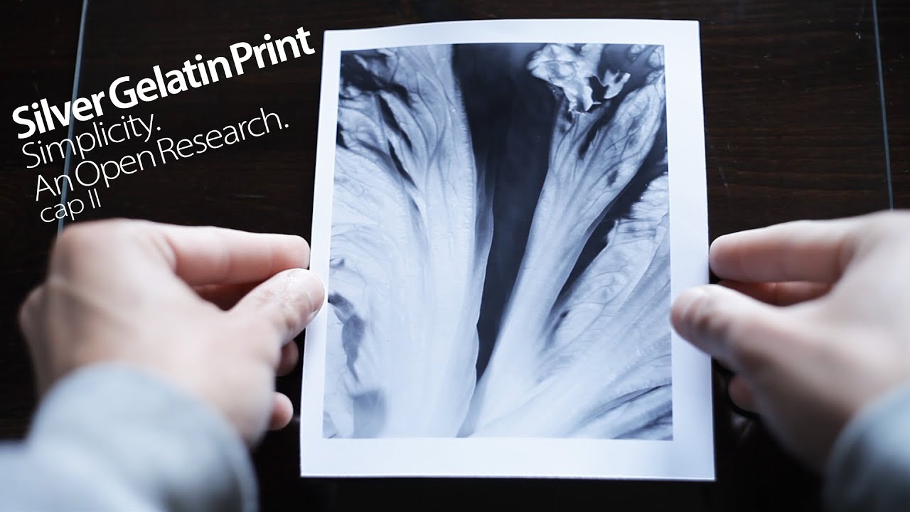 Silver Gelatin Print. Simplicty. cap II - YouTube