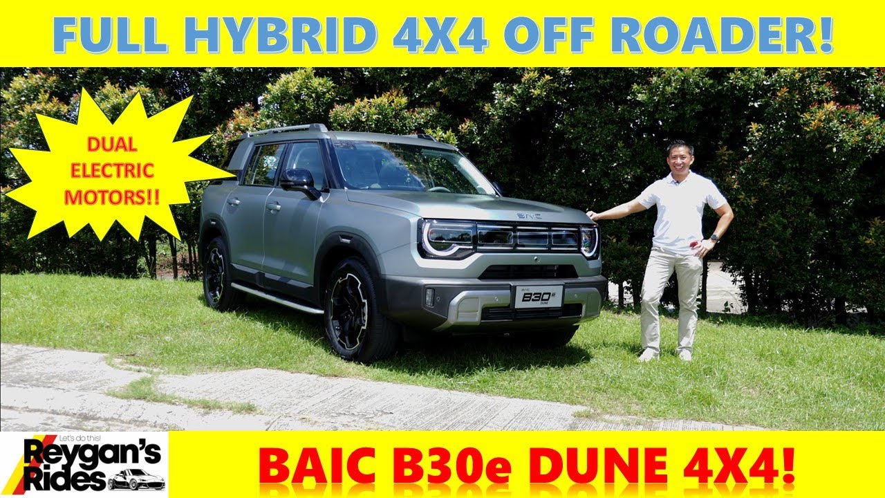 The BAIC B30e Dune 4x4 Full Hybrid has Arrived! [Car Feature] - YouTube