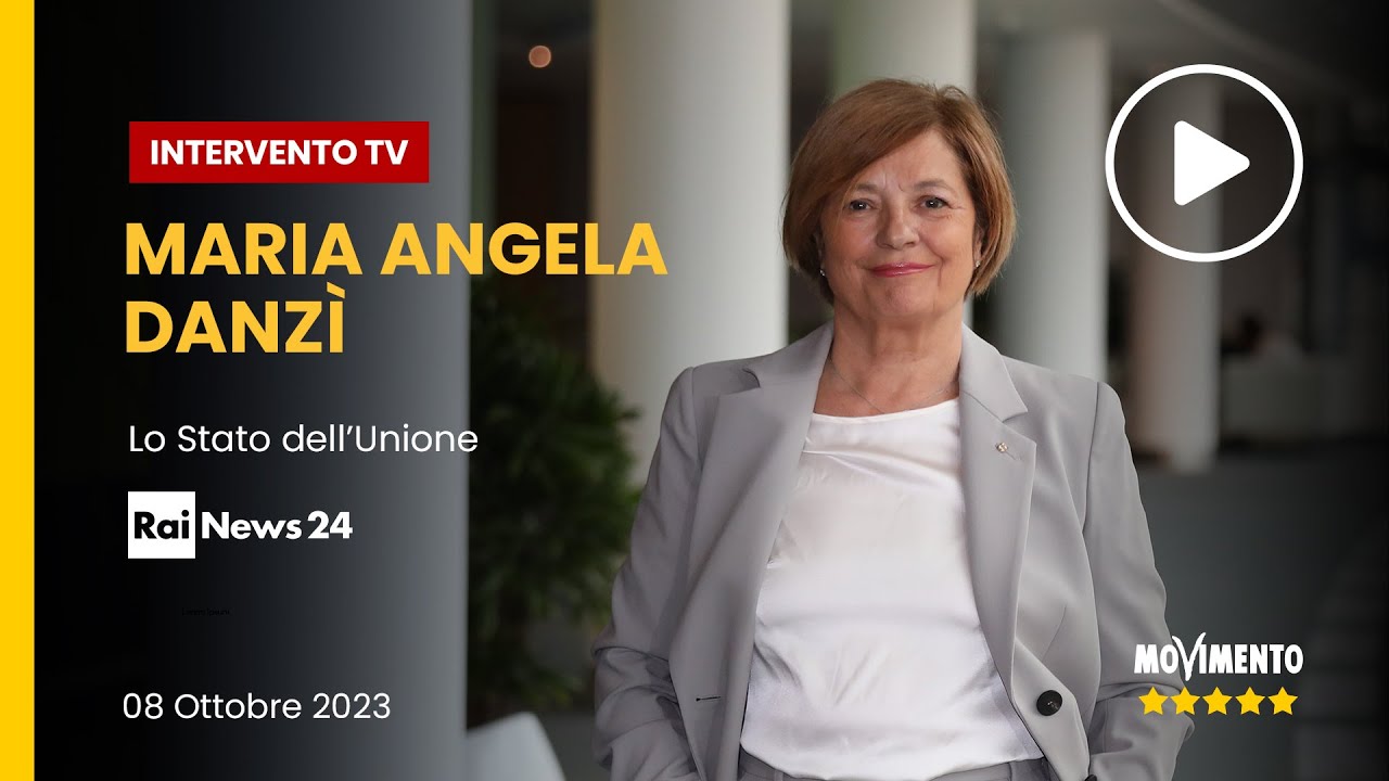 Maria Angela Danzì ospite a "Lo Stato Dell'Unione", Rainews24 - YouTube