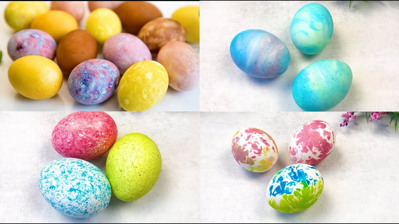 8 Ways To Dye Easter Eggs - How To Dye Easter Eggs - Creative Easter ...