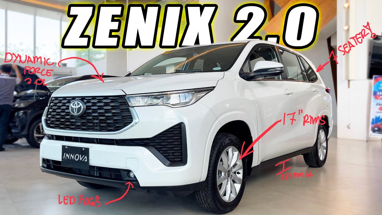 Brand New INNOVA ZENIX GAS 2.0L | FULL WALK AROUND REVIEW | IS IT GOOD ...