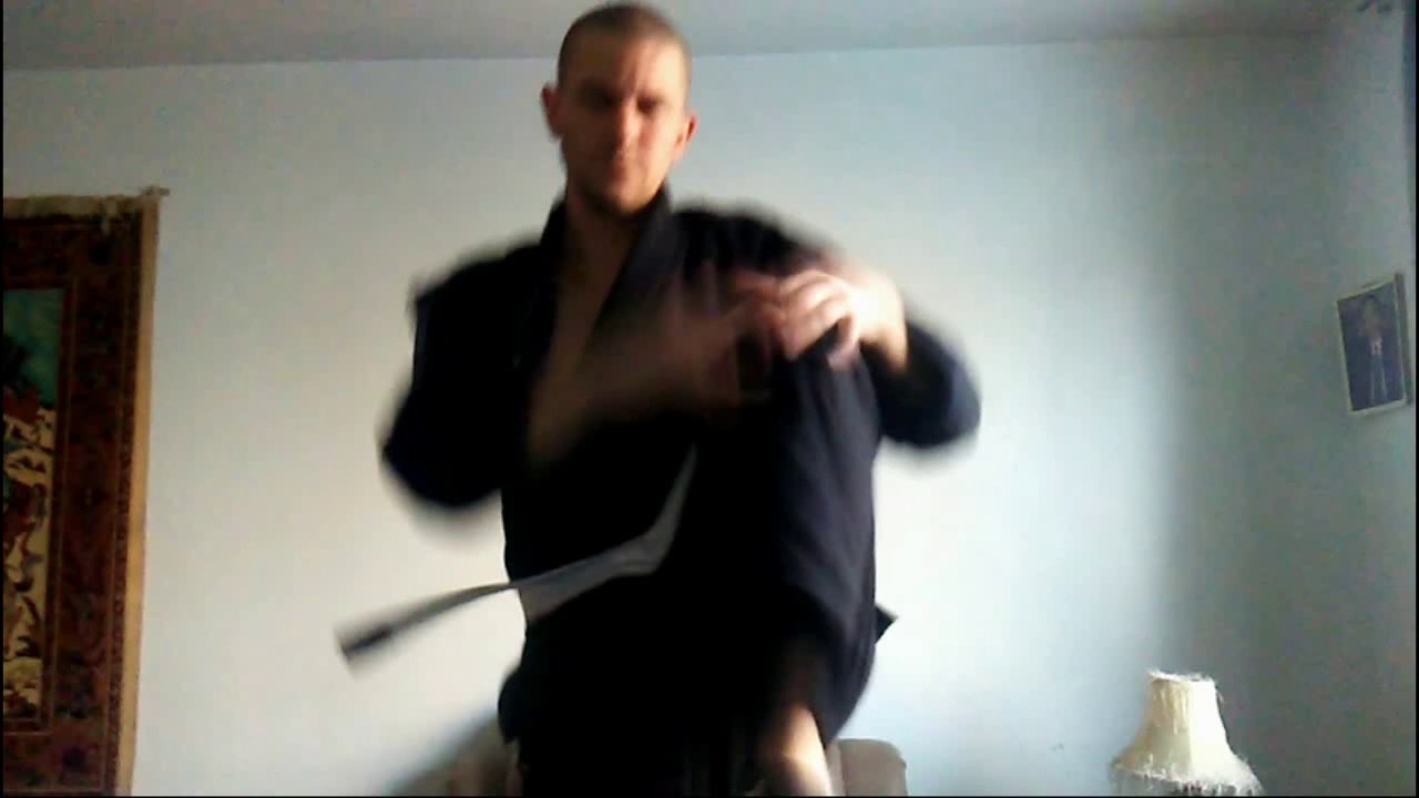 Knee Strike Demonstration For MMA From Japanese Karate - YouTube