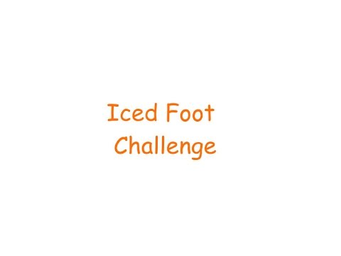 Iced Foot Challenge - YouTube