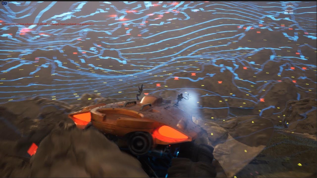 Odradek Terrain Scaner | Unreal Engine 5 Niagara - YouTube