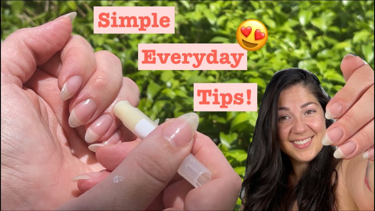 6 Daily Nail Care Tips for Healthy Nails! - YouTube
