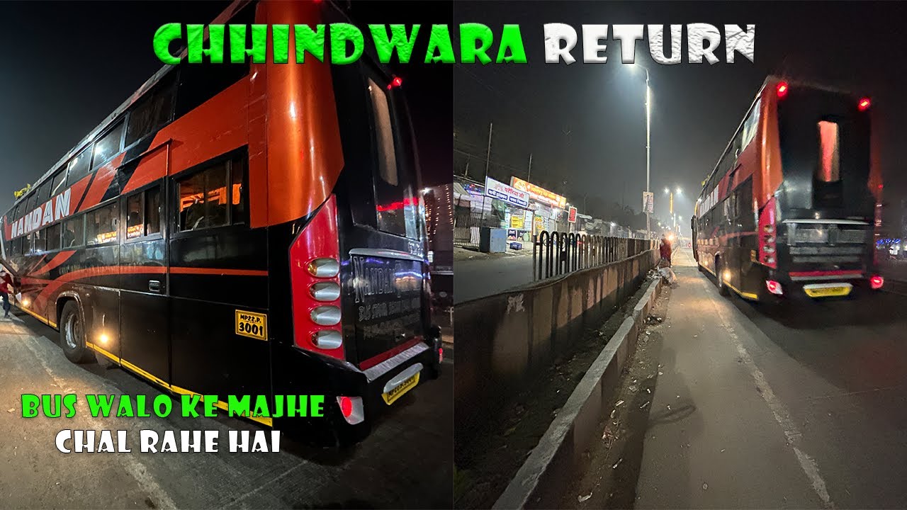 Train Band Hone Se Bus Walo Ke Majhe Chal Rahe Hai 😏 Chhindwara Return 🚍 - YouTube