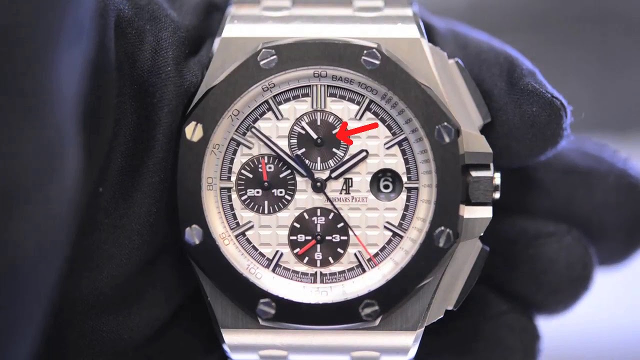 AUDEMARS PIGUET ROYAL OAK OFFSHORE 26400SO.OO.A002CA.01 CERAMIC STEEL ...