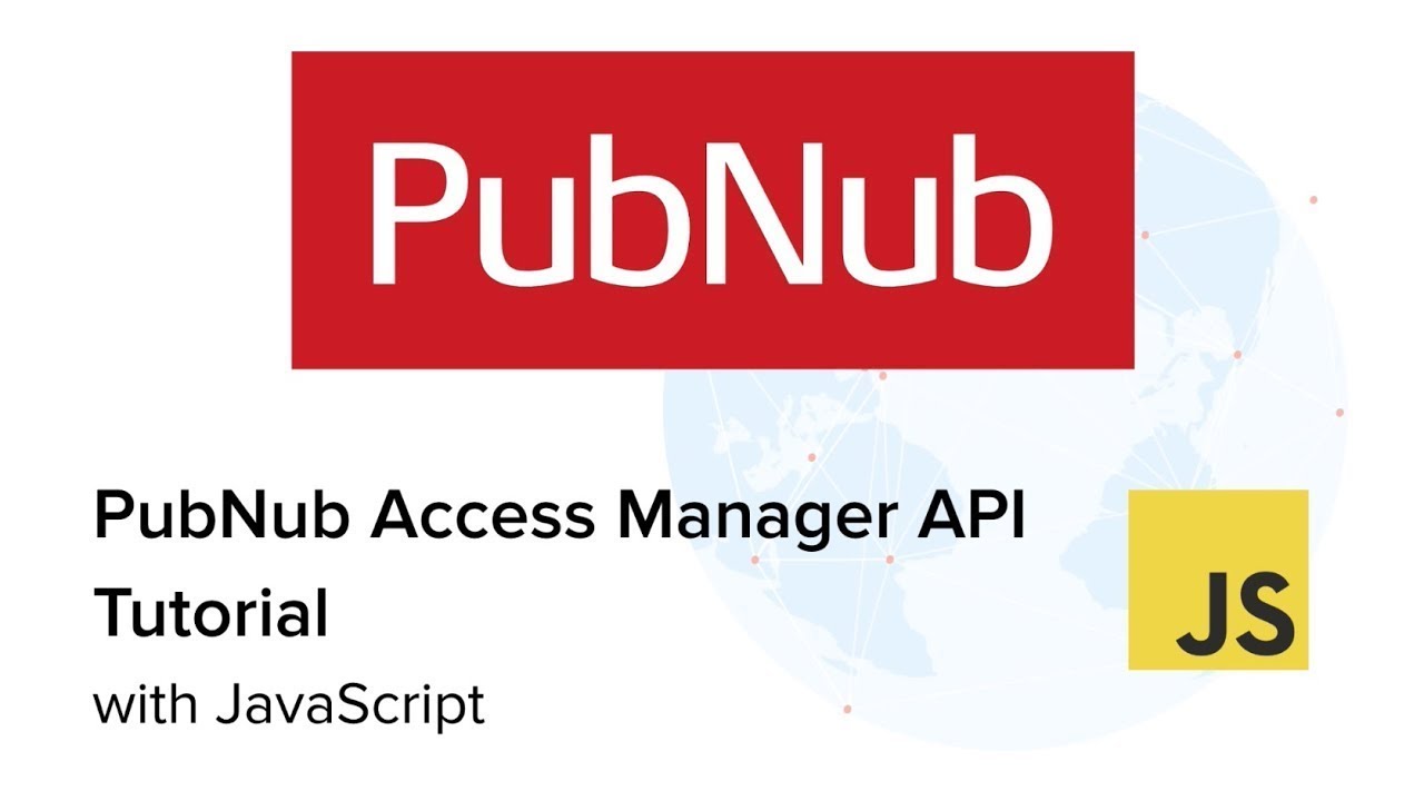 PubNub Access Manager (PAM) in JavaScript - YouTube