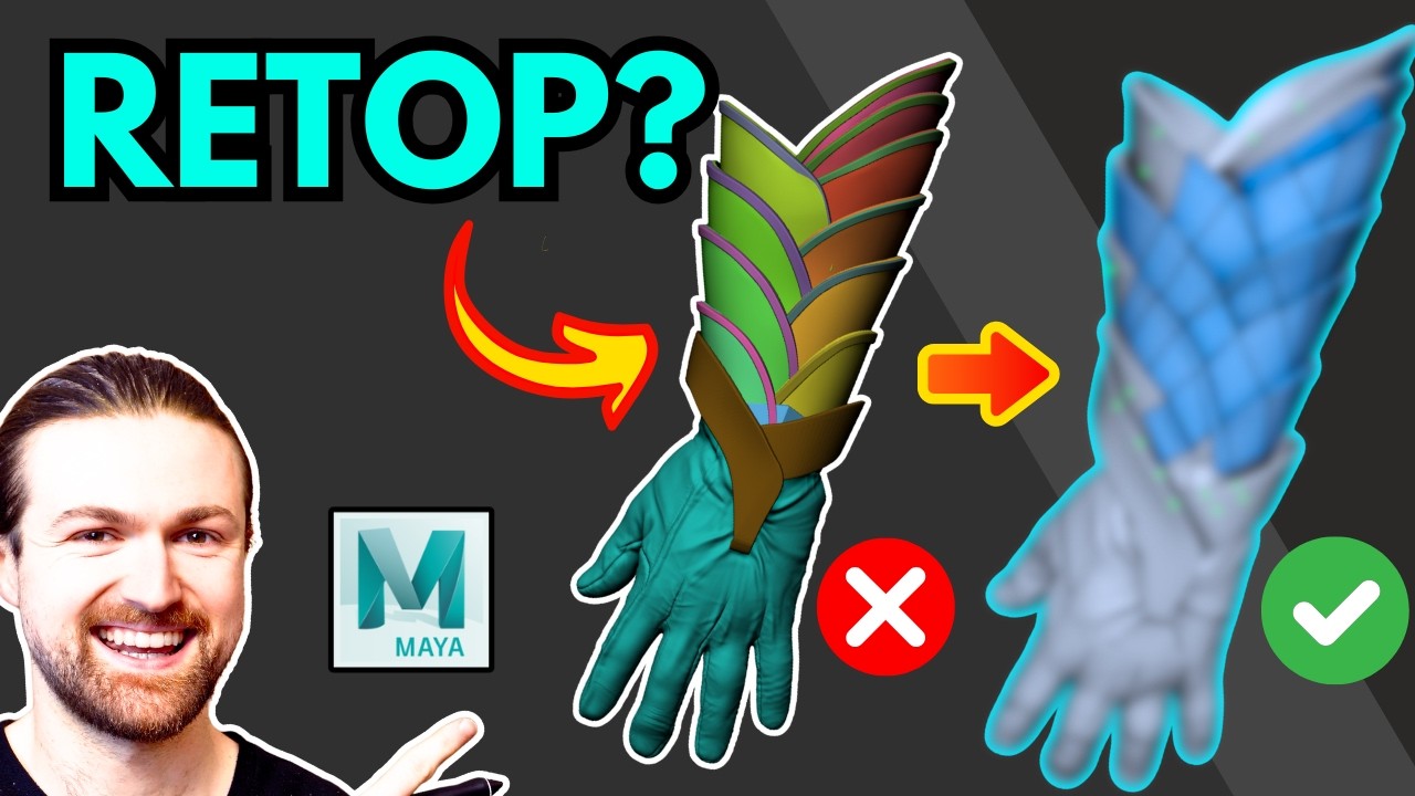 🦜Low Poly Retopology Masterclass: Pro Tips for Complex Models - YouTube