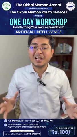 One Day Workshop Artificial Intelligence - YouTube