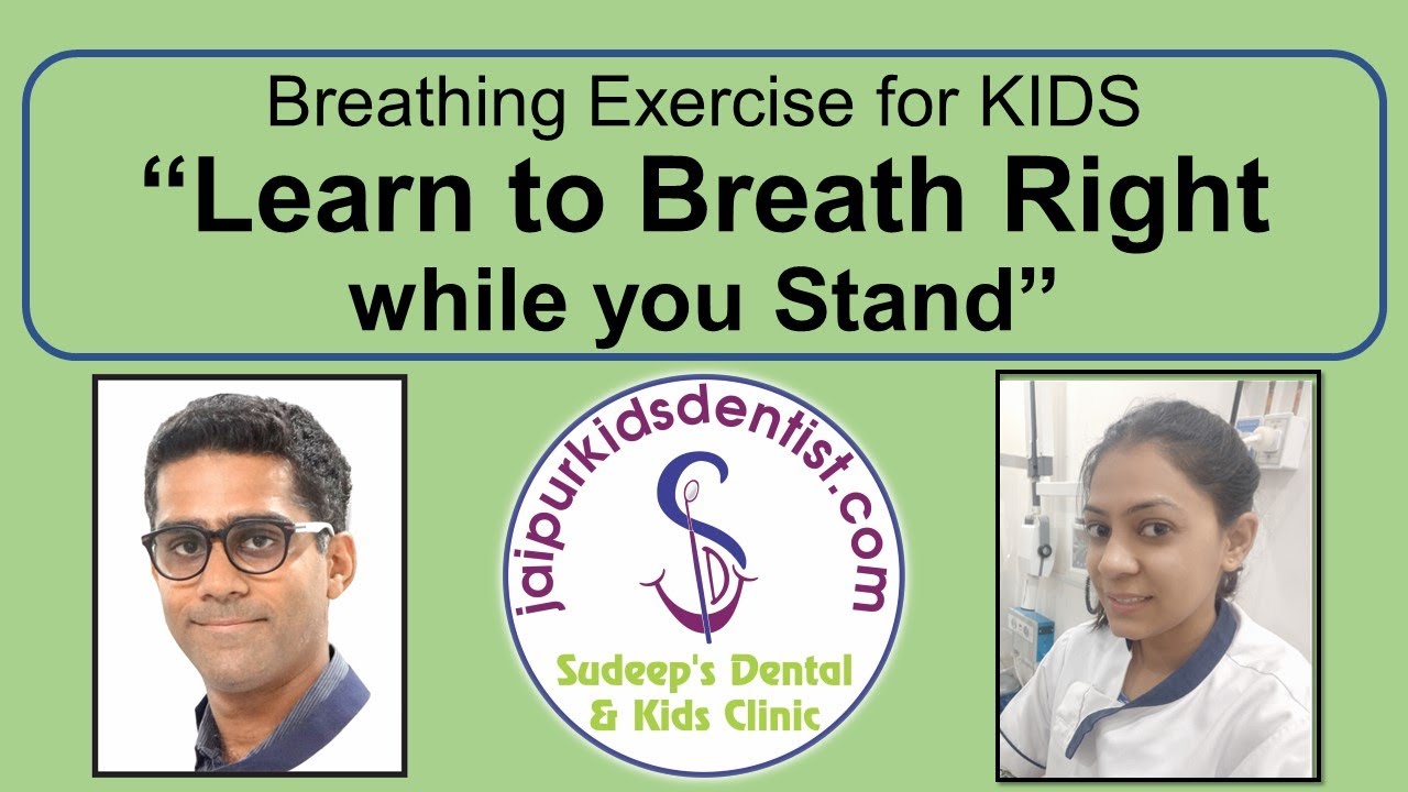 Breathing Exercises for Kids - part 3 & 4 - Stand & Breath - YouTube