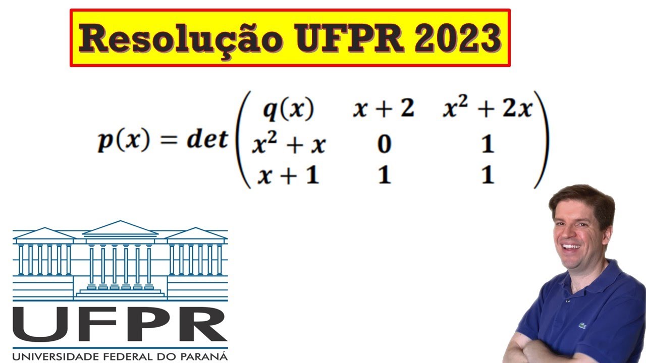 As únicas Raízes Reais Do Polinômio 𝒑 𝒙 Dado Pelo Determinante Abaixo