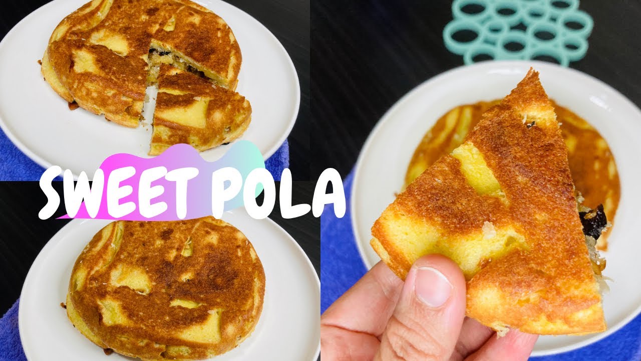 SWEET POLA || Sweet Bread Pola || Ifthar special recipe || Coconut ...