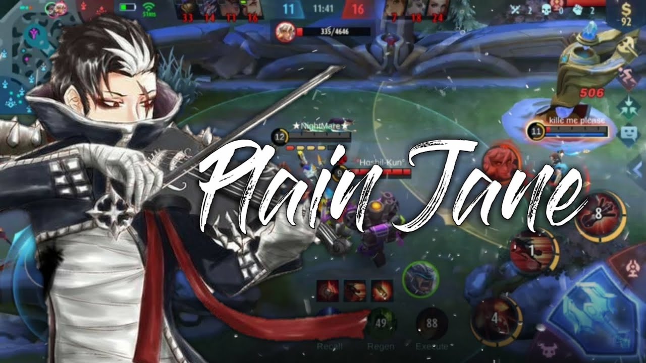 Plain Jane🖤||MLBB - YouTube