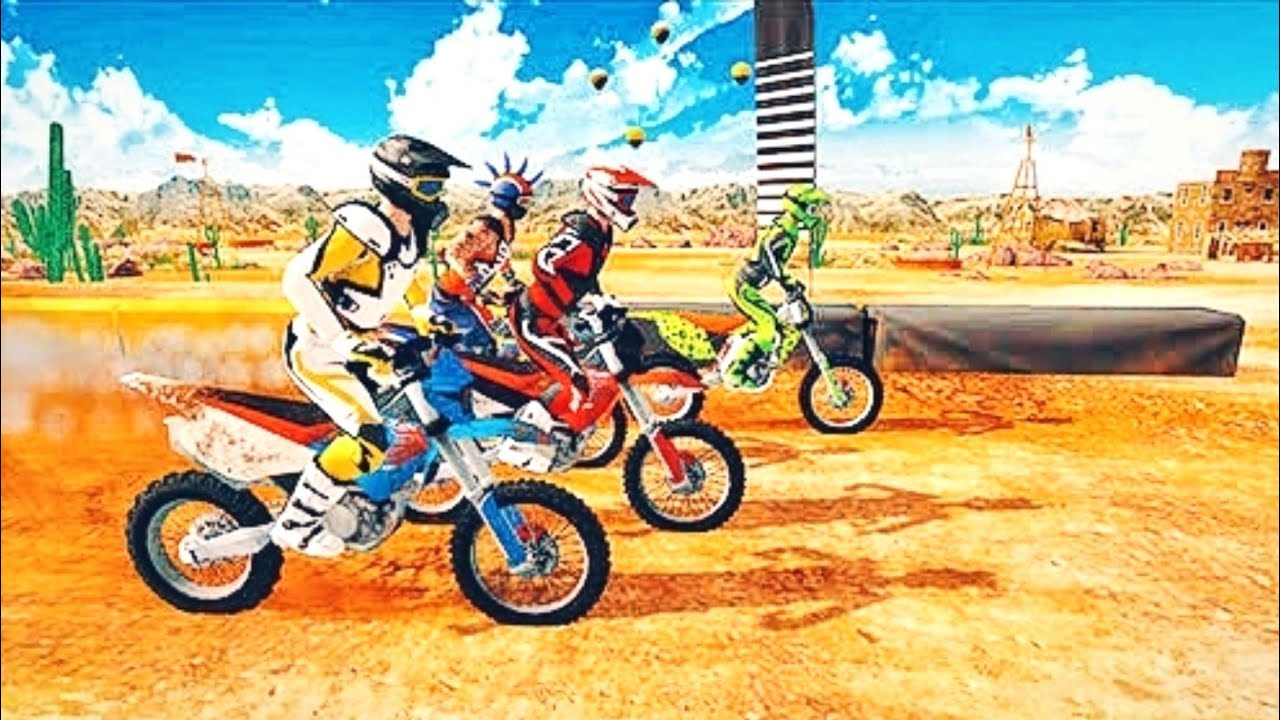 Extreme Motocross Dirt Bike Racing Games (Android ios Gameplay) - YouTube