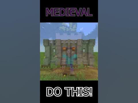 How to BUILD GATES in Minecraft the RIGHT way! - YouTube