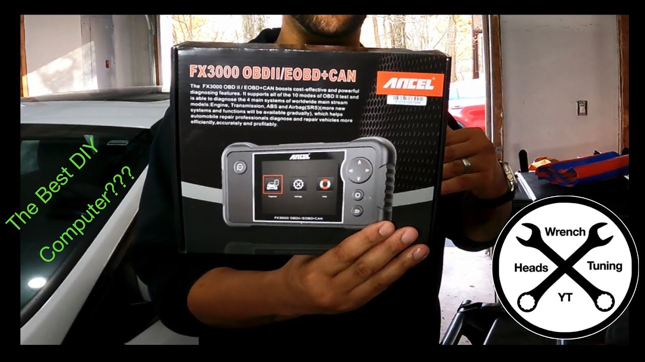 Ancel Fx3000 diagnostic computer - YouTube