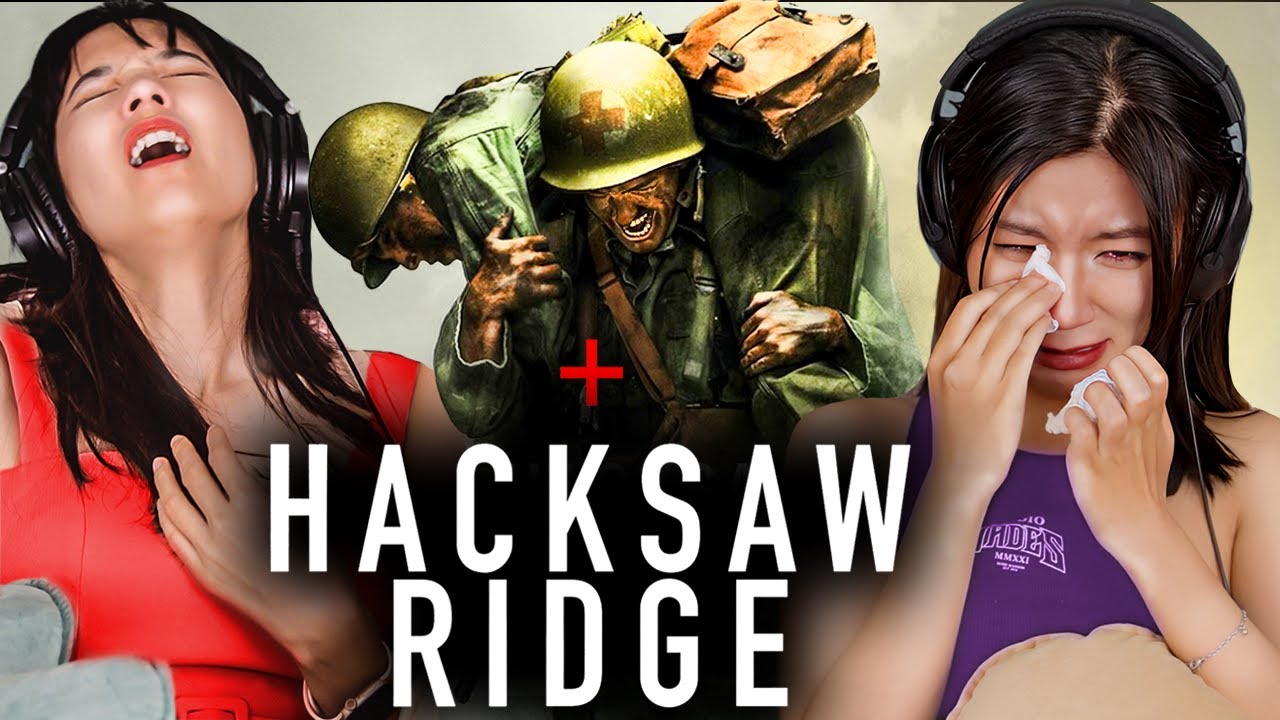 Foreign Girls React | Hacksaw Ridge | First Time Watch - YouTube