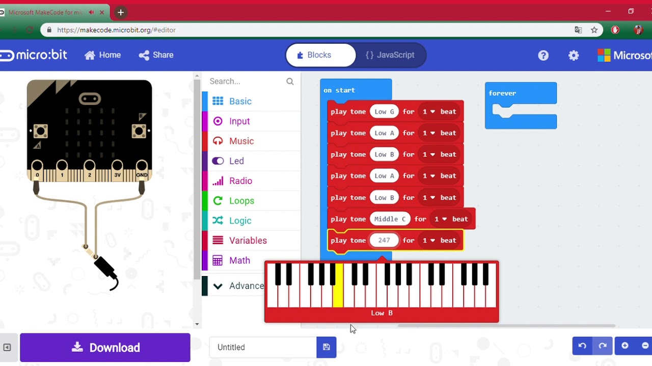 Lab2 : Micro:bit การใช้งานโมดูลเสียง - YouTube