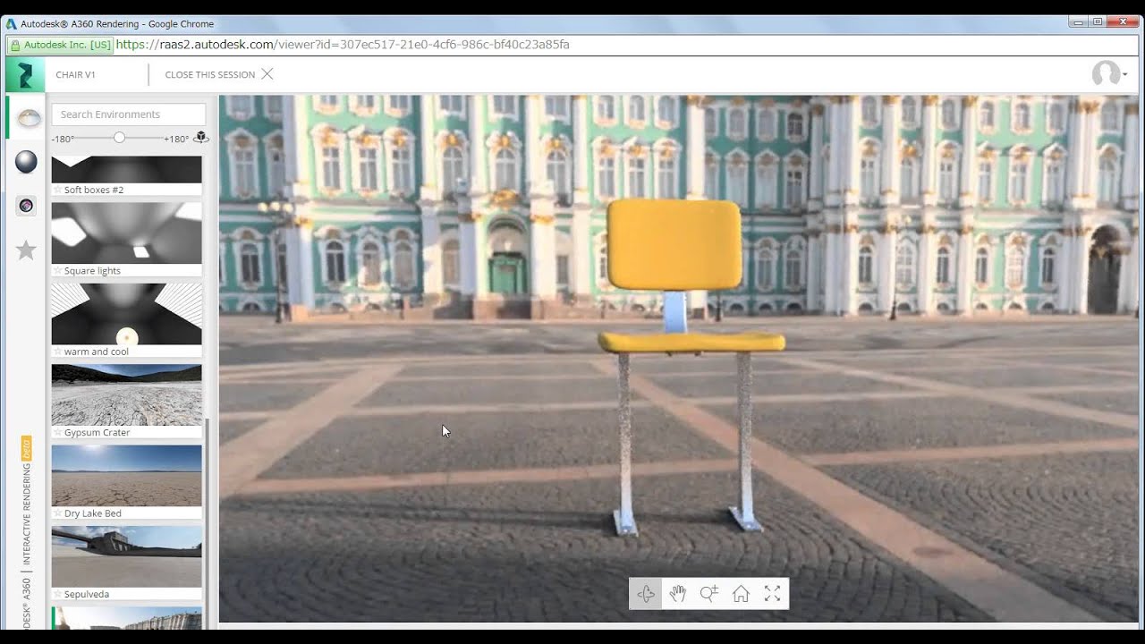 A360 Rendering マッシュアップ － インタラクティブ レンダリング - YouTube
