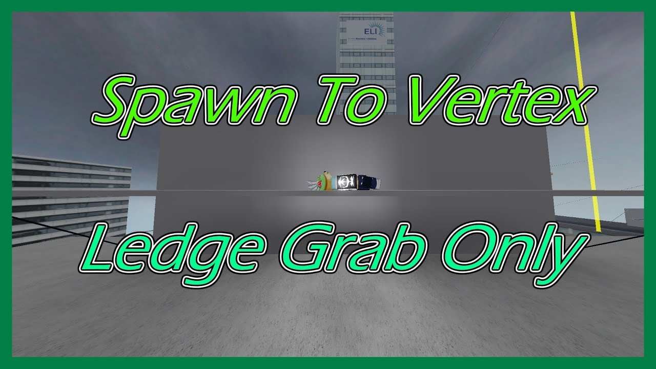 Roblox Parkour - Spawn To Vertex [Ledge Grab] - YouTube