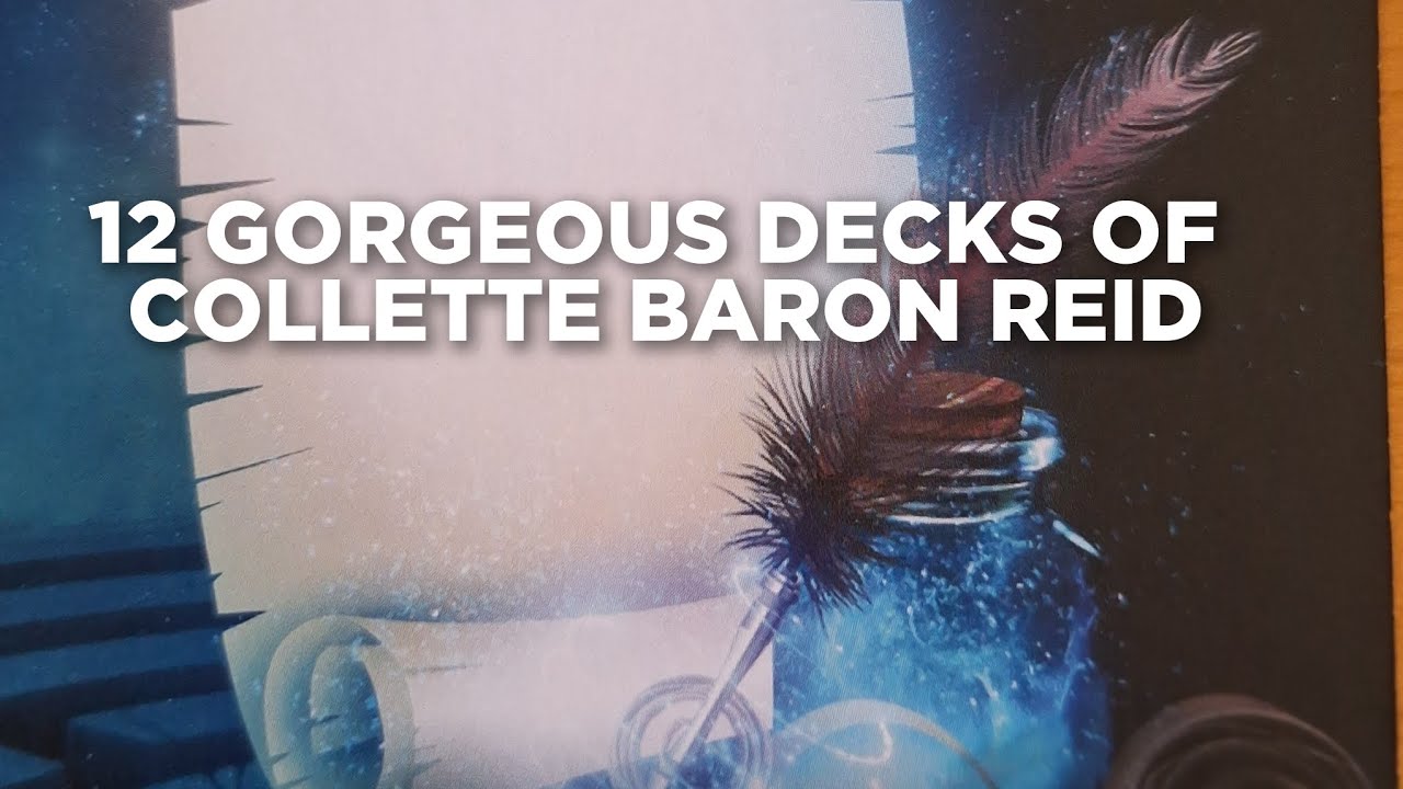 12 GORGEOUS DECKS ️ ️. COLLETTE BARON REID - YouTube